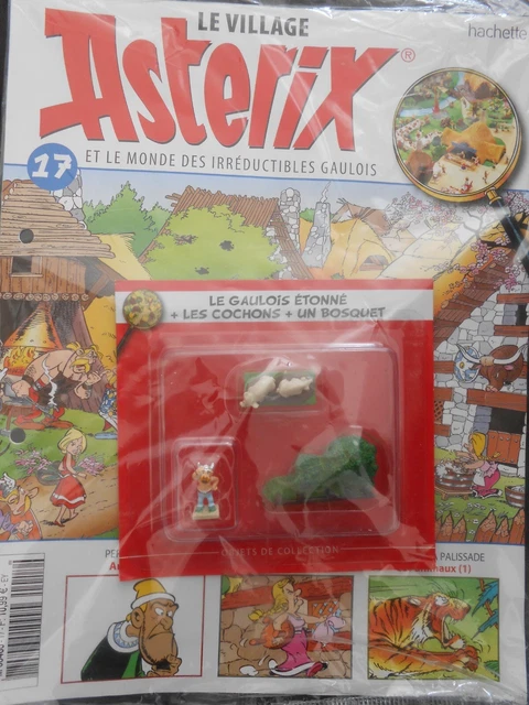 LE VILLAGE D Astérix n°17 GAULOIS +COCHONS / Hachette / Pixi /figurine métal EUR 6,00 - PicClick FR